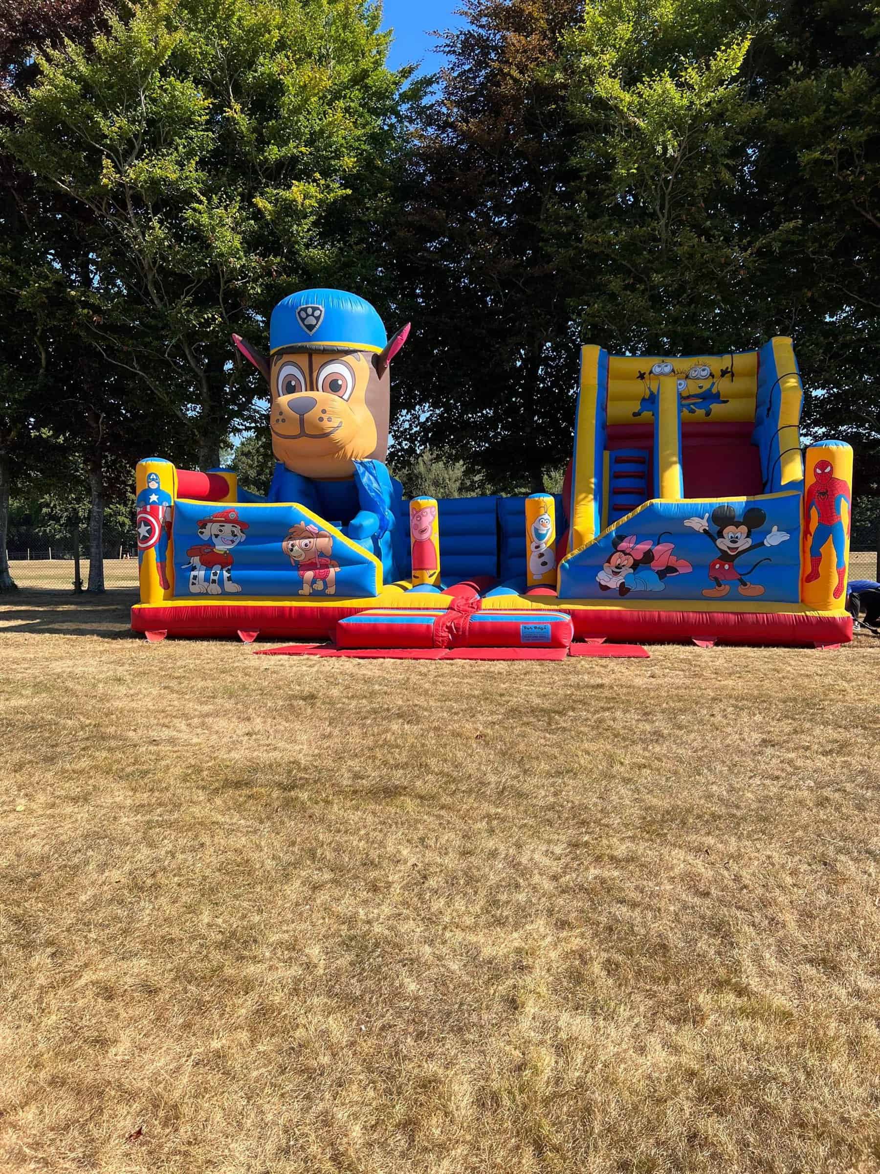 Paw Patrol Inflatable for Hire - Richardsons Amusements