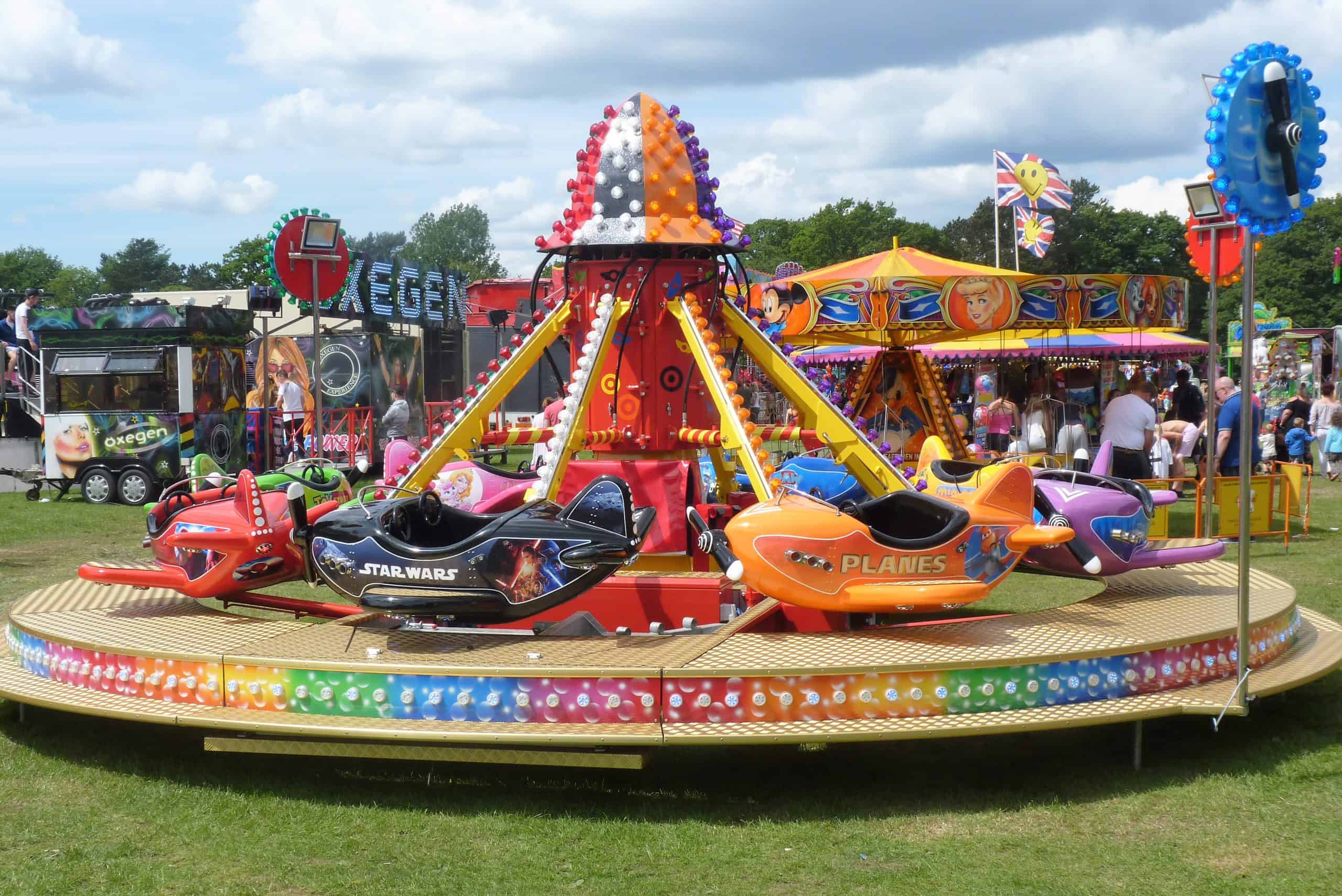 Mini Jets Ride for Hire - Richardsons Amusements