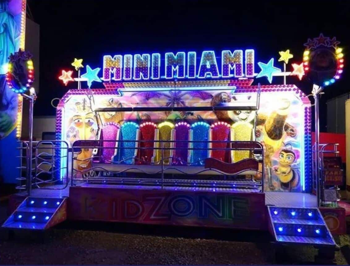 Mini Miami Ride for Hire - Richardsons Amusements