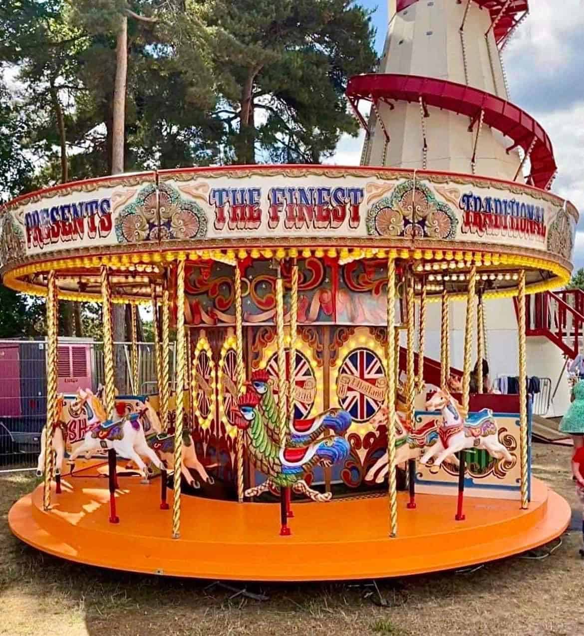 Kid's Carousel for Hire - Richardsons Amusements
