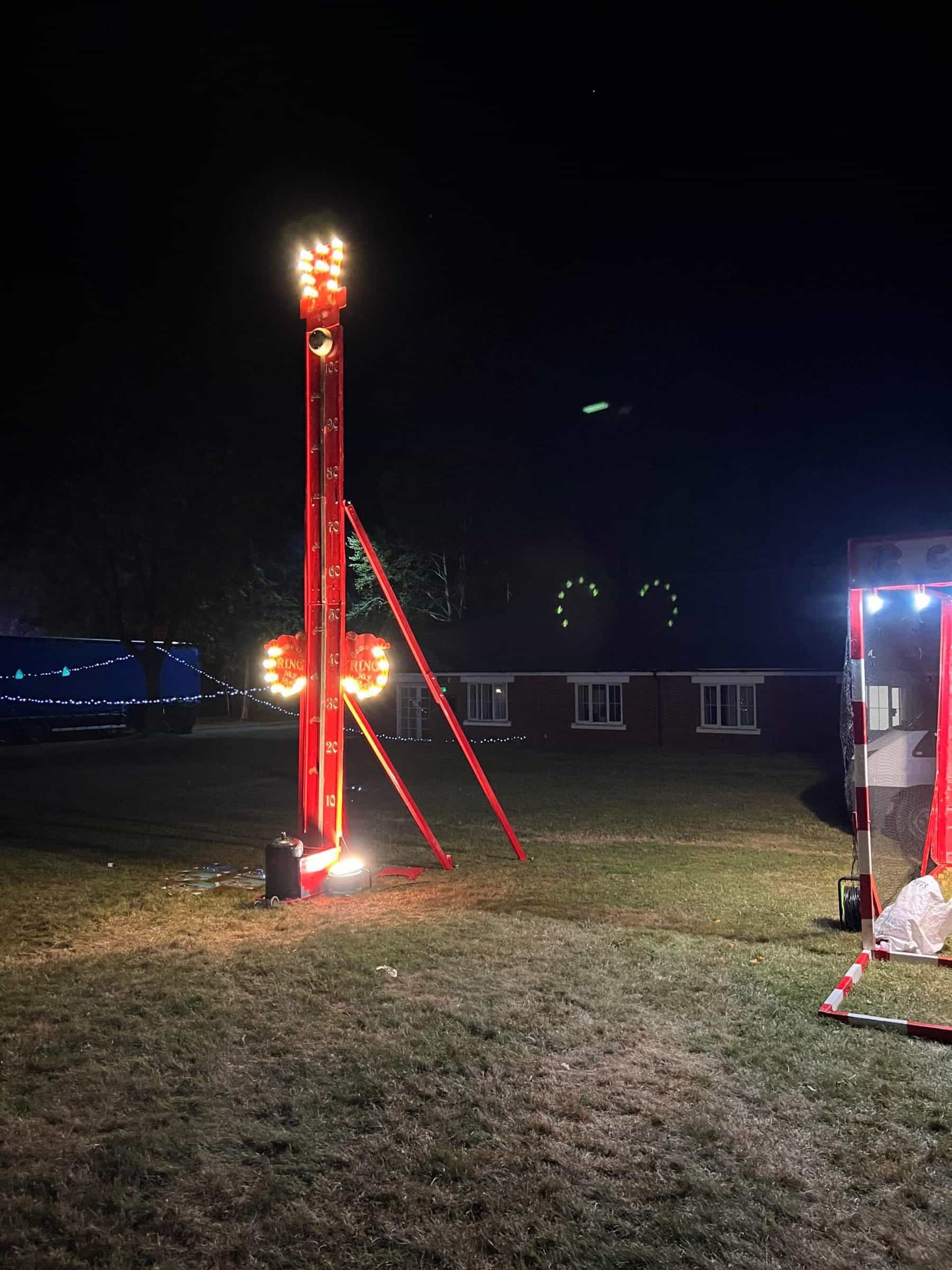 Test Your Strength Game for Hire - Richardsons Amusements