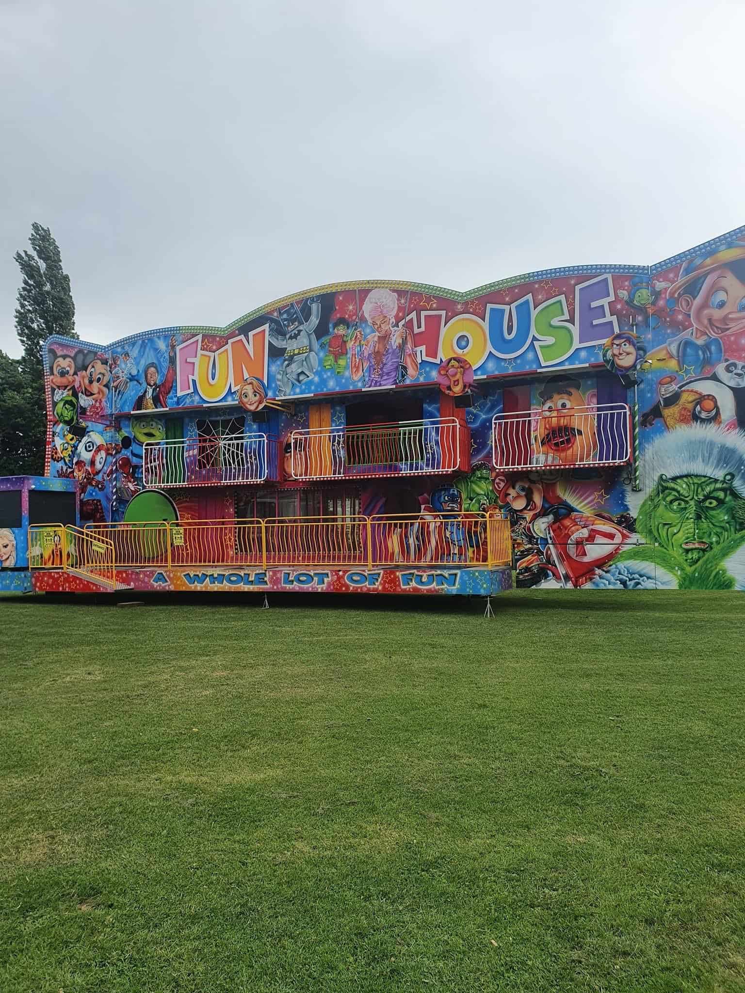 Three-Deck Fun House for Hire - Richardsons Amusements